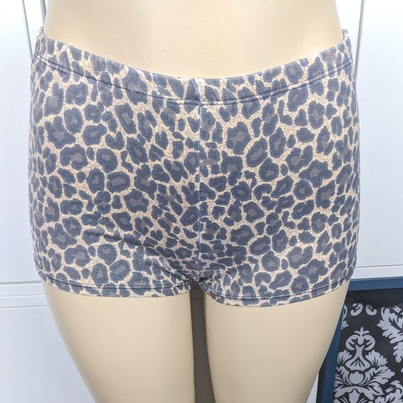 Boutique | Shorts | Leopard Print Sparkle Short Shorts | Poshmark